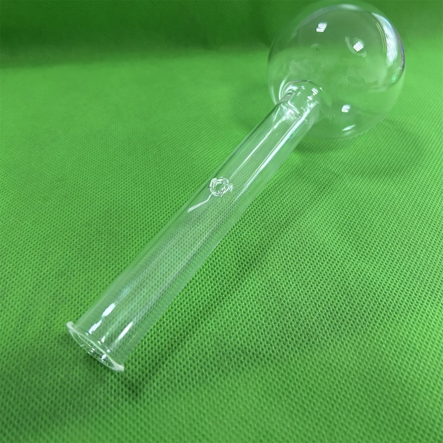 Long Mouth Quartz Glass Flask The Ball Tube Laboratory Processing ...