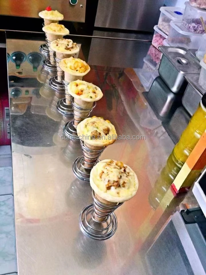 Pizza Cono Making Machine Ice Cream Cone Making Machine Conical Pizza ...