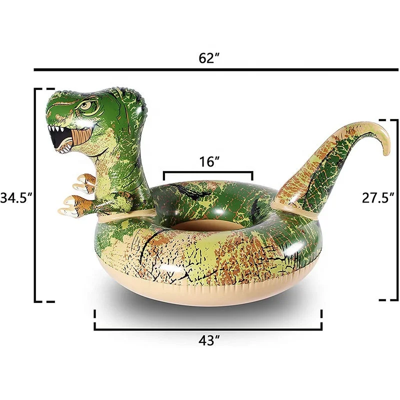 Dinosaur Pool Floats For Adults And Kids Inflatable Pool Float Swimming ...