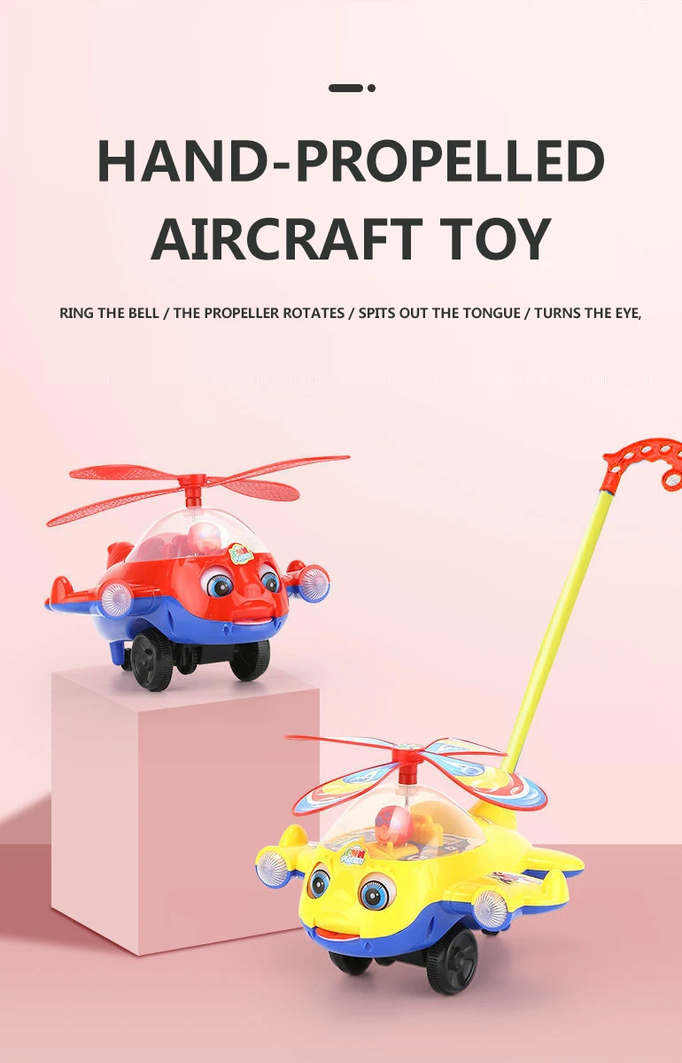 Chengji Push Toy Plane - Early Educational Learning Tool