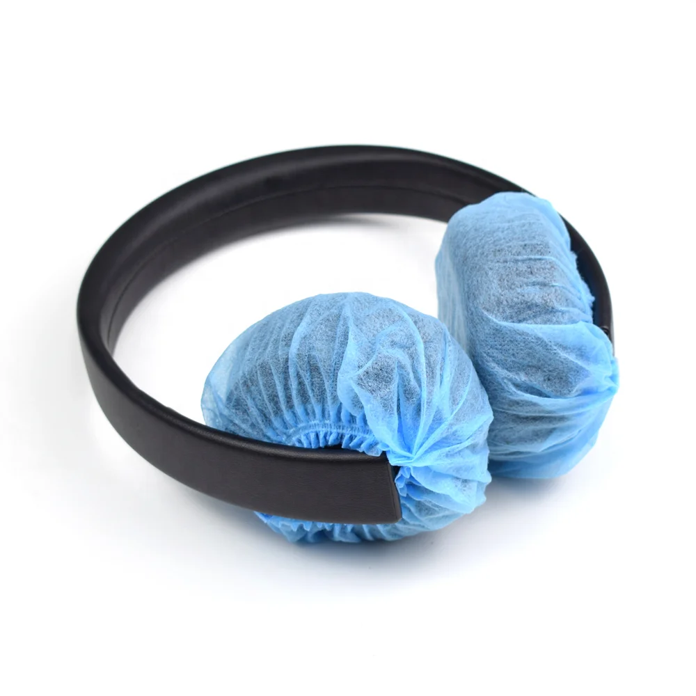 Disposable Nonwoven Headphone Covers Polypropylene Headphones Cover ...