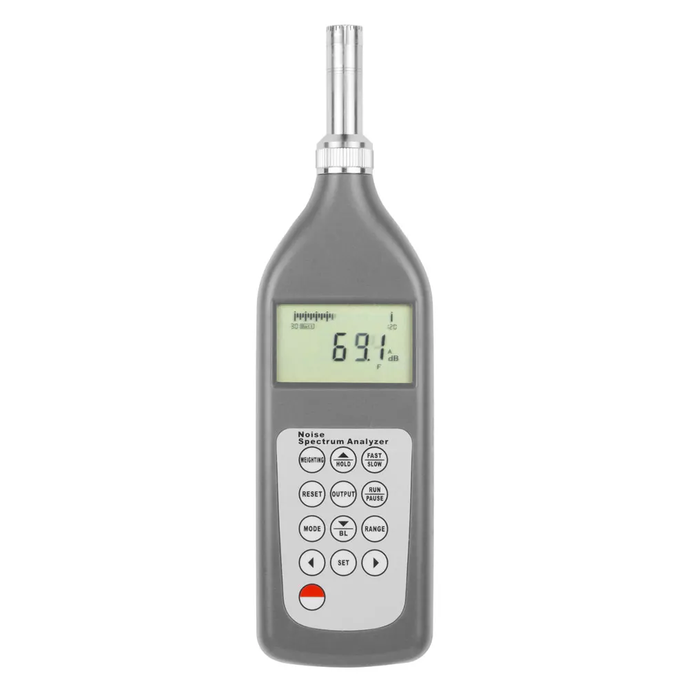 Noise Spectrum Analyzer SL-5868F Sound Level Meter Digital Detection ...