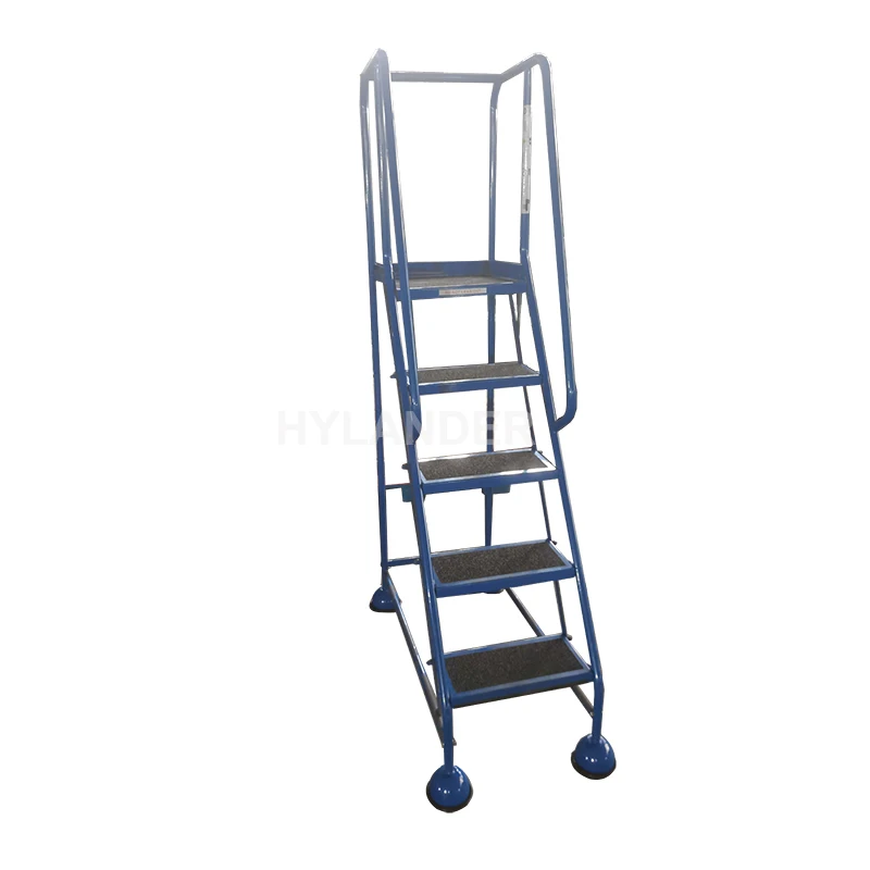 Customizable Warehouse Large Step Ladder Movable Warehouse Stairs ...
