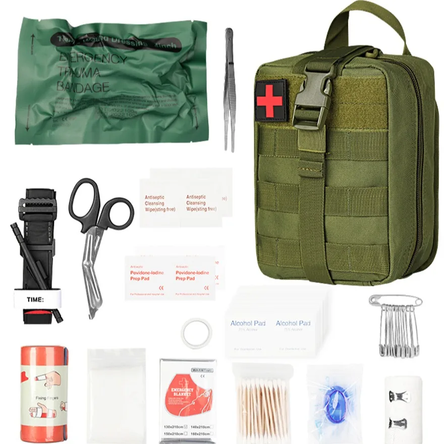 Sinsky First Aid Kit Bag Tactical Utility Pouch Outdoor Travel Camping ...