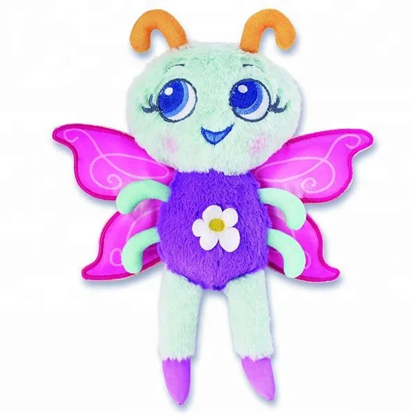 Wholesale Custom Pretty Stuffed Plush Butterfly Toy Soft Cartoon Flying ...