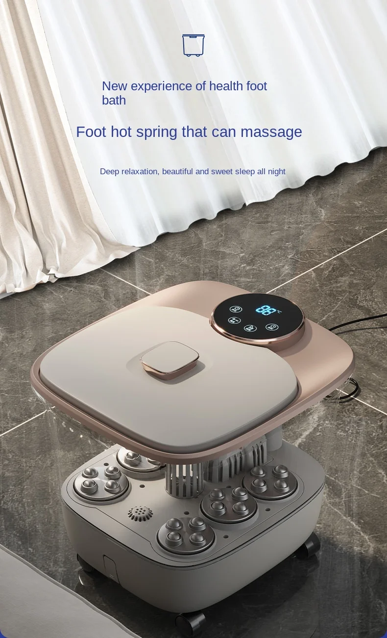 2025 Portable Foldable Automatic Constant Temperature Foot Bath Tub ...