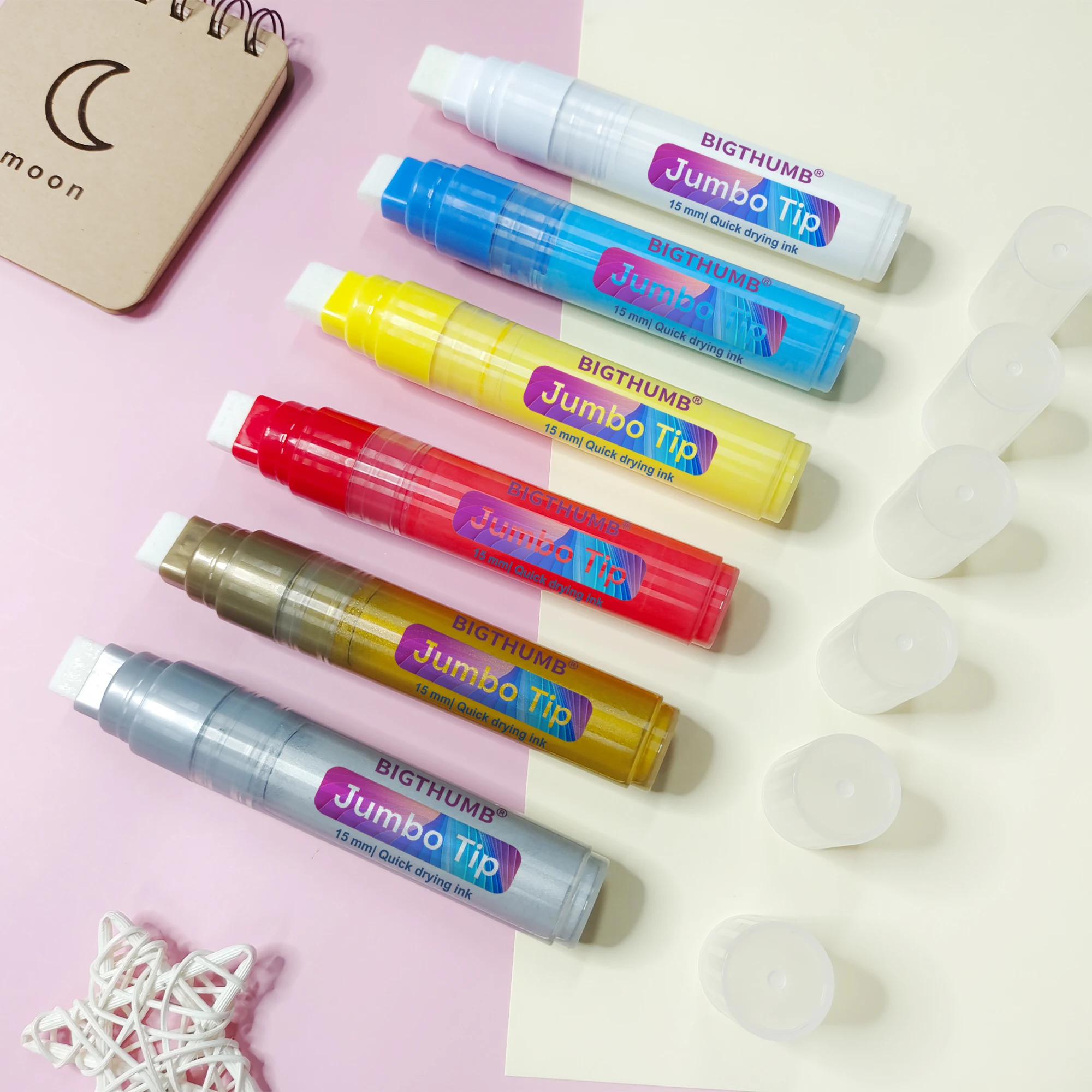 Paint Marker Vibrant And Opaque Fine Art Acrylic Paint Pens For Smooth ...