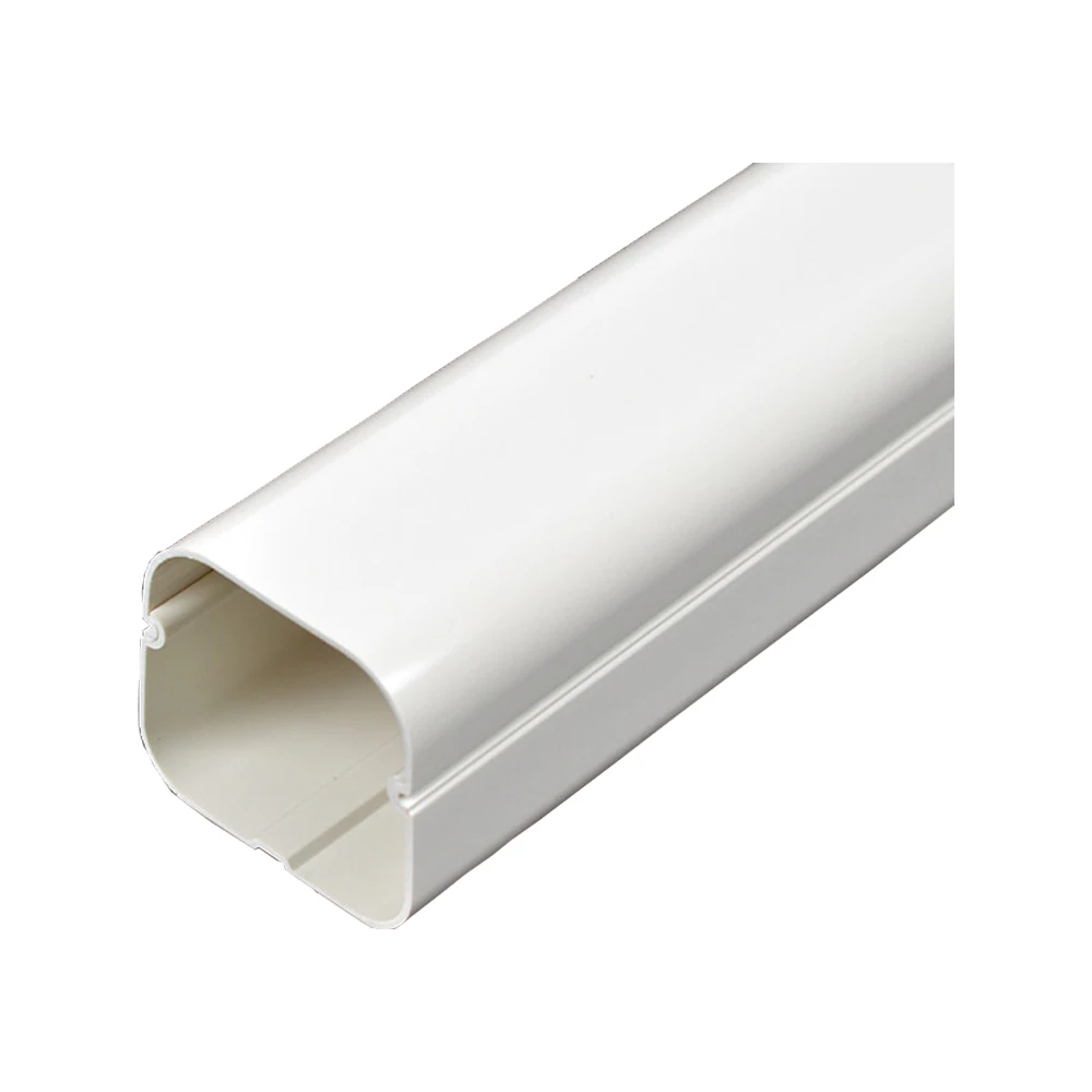 Industrial Style 75*65 PVC Trunking Straight Pipe for HVAC Systems for ...