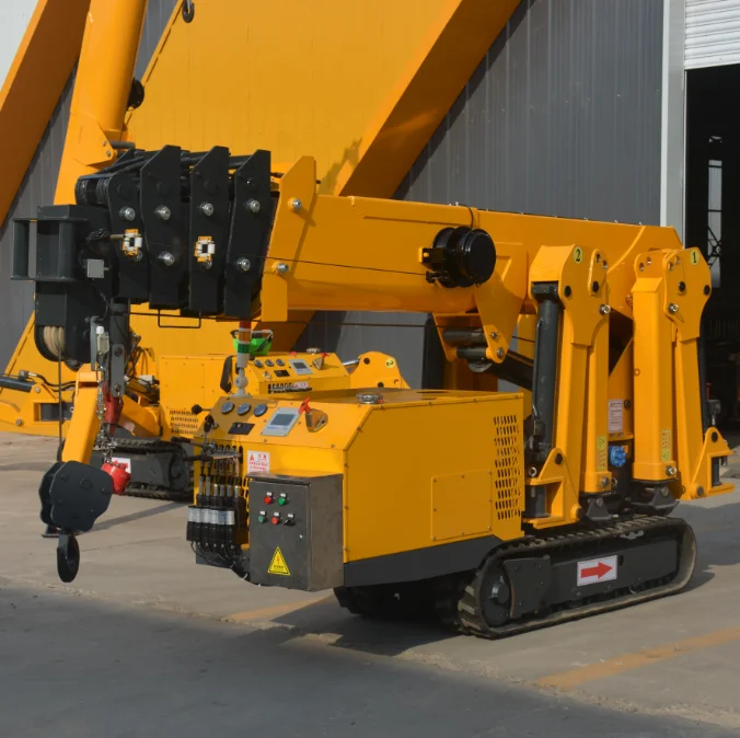Safe Load Moment Indicator spider crane 3 ton 5 ton 8 ton mini spider crane
