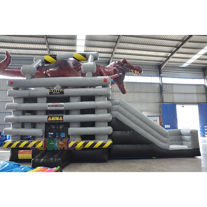 Alibaba.com: Tyrannosaurus Bounce House with Slide and Prison Van ...