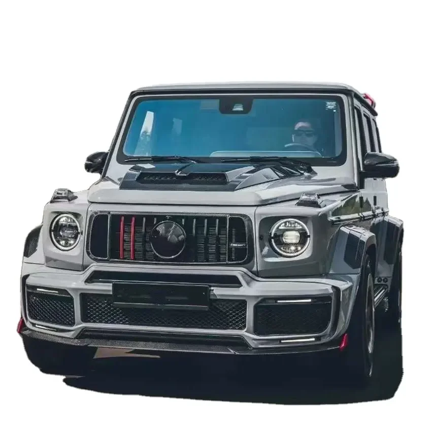 High Quality W464 W463 G63 Dry Carbon Fiber Brabu Rocket G900 Style Bodykit For Mercedes-benz G ...