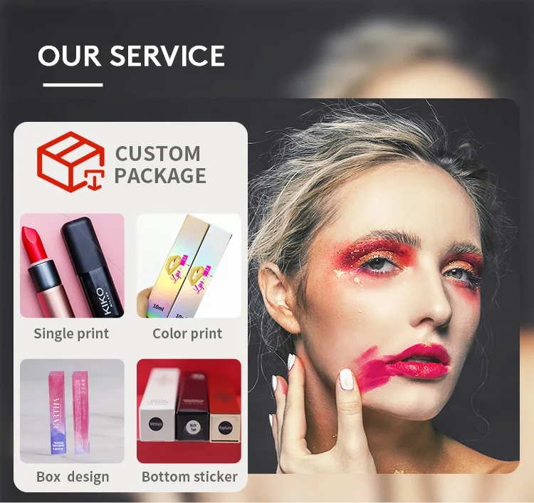Oem&odm Lip Tint Rebranding Lipstick Makeup No Logo Custom Private ...