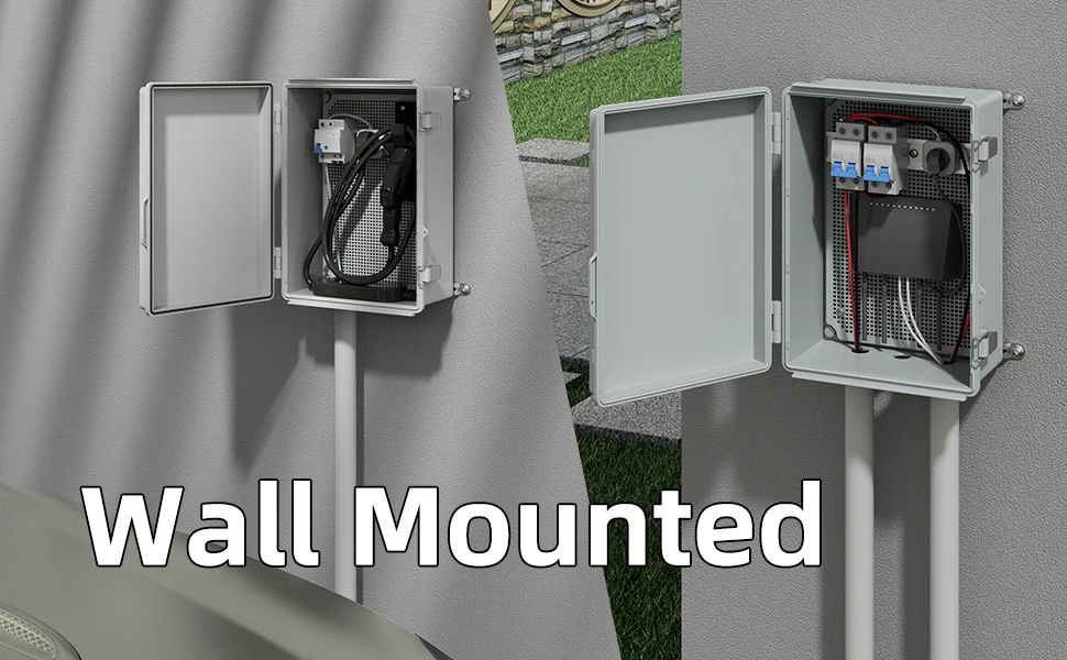 Waterproof Outdoor Electrical Junction Box With Stainless Steel Latch - Oem