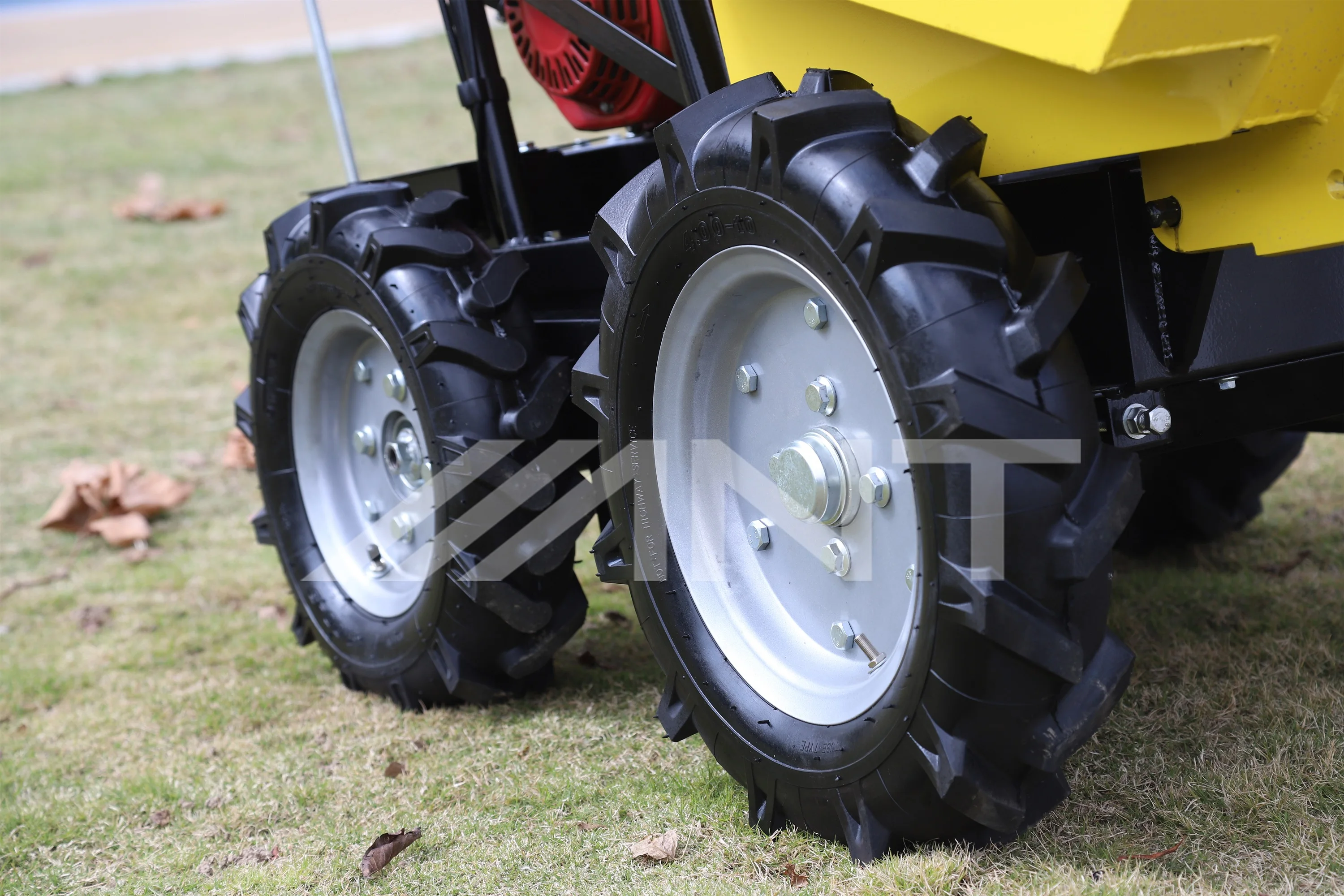 ANT NEW Easy to Operate Chain Driven Mini Power Barrow Dumper Wheel ...