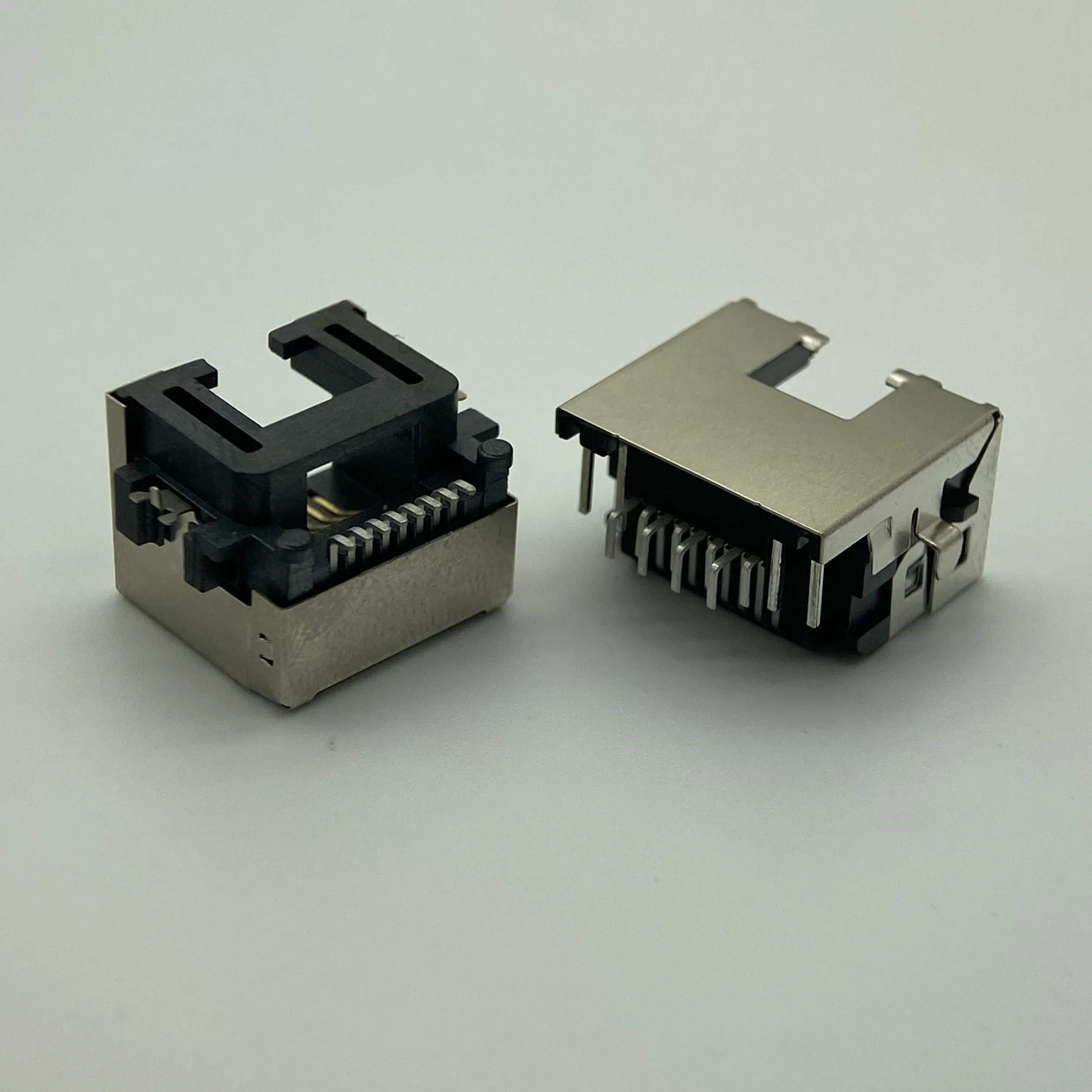 Shielded RJ45 Modular Jack RJ-45 Offset H9.90 SinkH4.3 8p8c Plug RJ45 ...