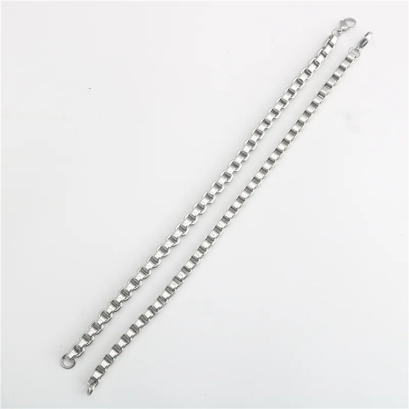 Stainless Steel Box Boy Chain Venice Eminem Style Bracelet