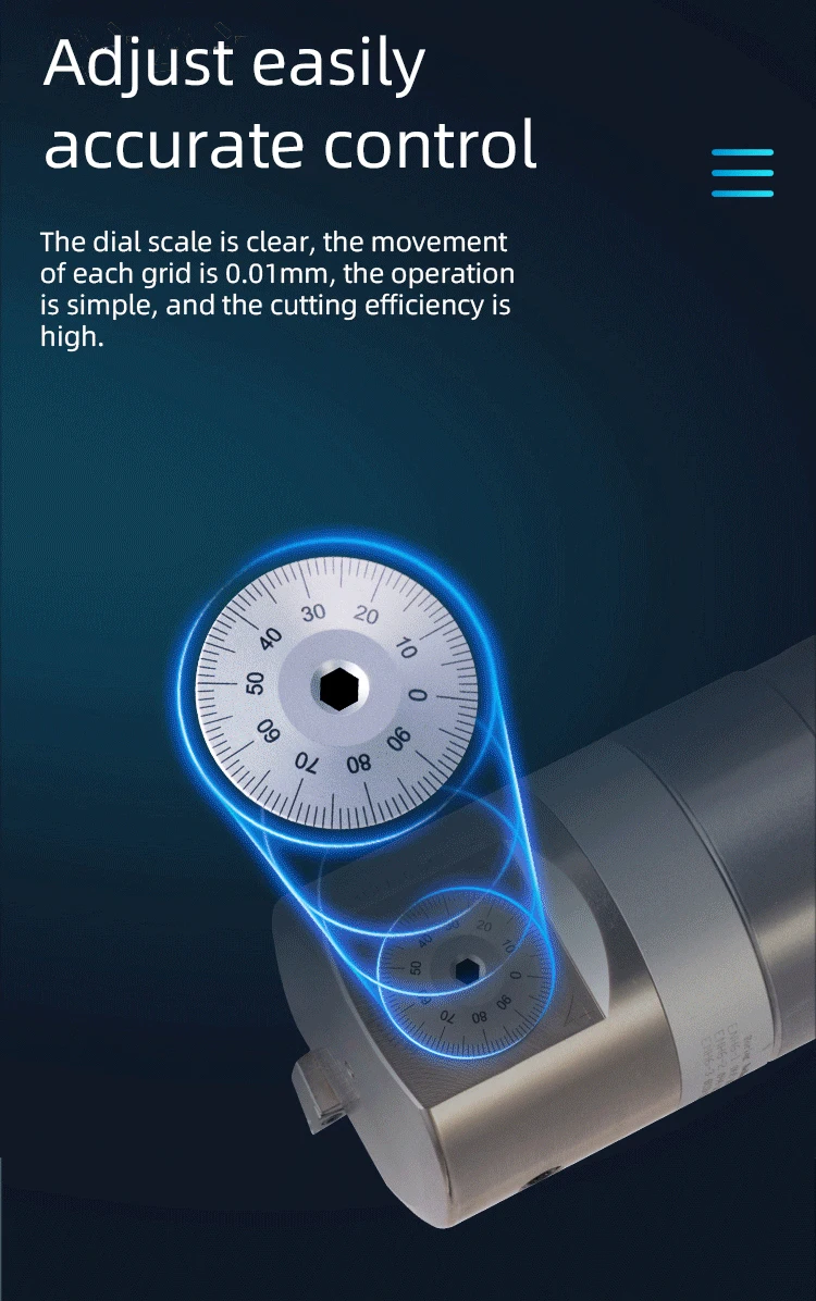 Spot Machining Center Boring Head Adjustable Fine-tuning Head EWN Small ...