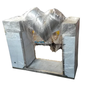 Tube Type And V Type Gold Amalgama Barrel Refining Machine For ...