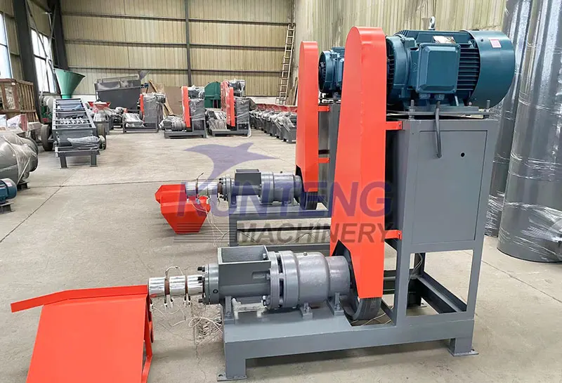 Cheap Cow Dung Horse Manure Briquette Making Machine