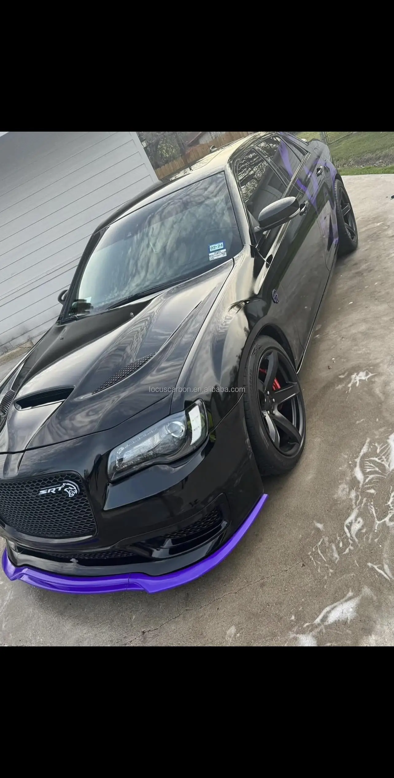 High Quality Carbon Fiber Engine Cover Hood for Chrysler 300C SRT