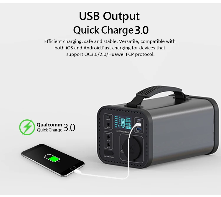 Portable Ac Power Bank 300w For Car Fridge Electric Drill Tv Laptop ...