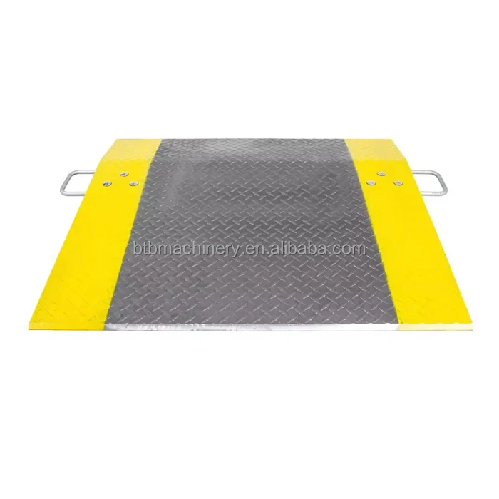 Mobile Loading Dock Leveler Loading And Unloading Container Ramp Plate ...