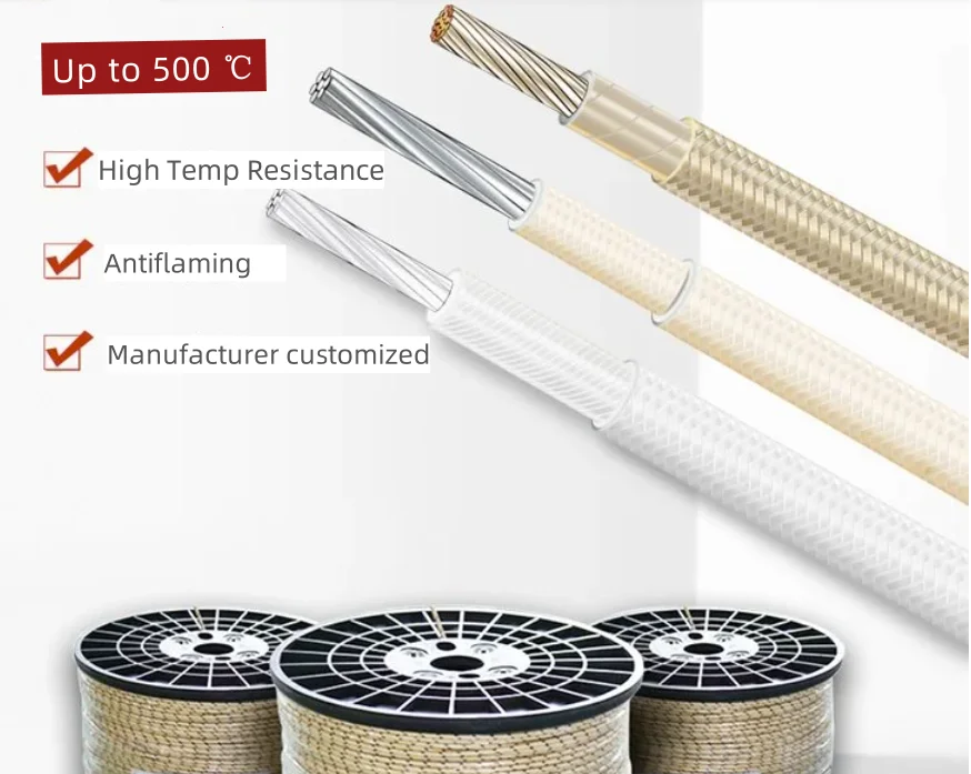High Temperature Mica & Fiberglass Insulated Heater Wire