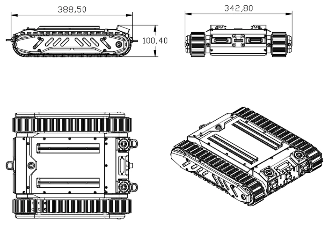 Small Electric Magnetic tank Crawler Wall Climbing Robot| Alibaba.com