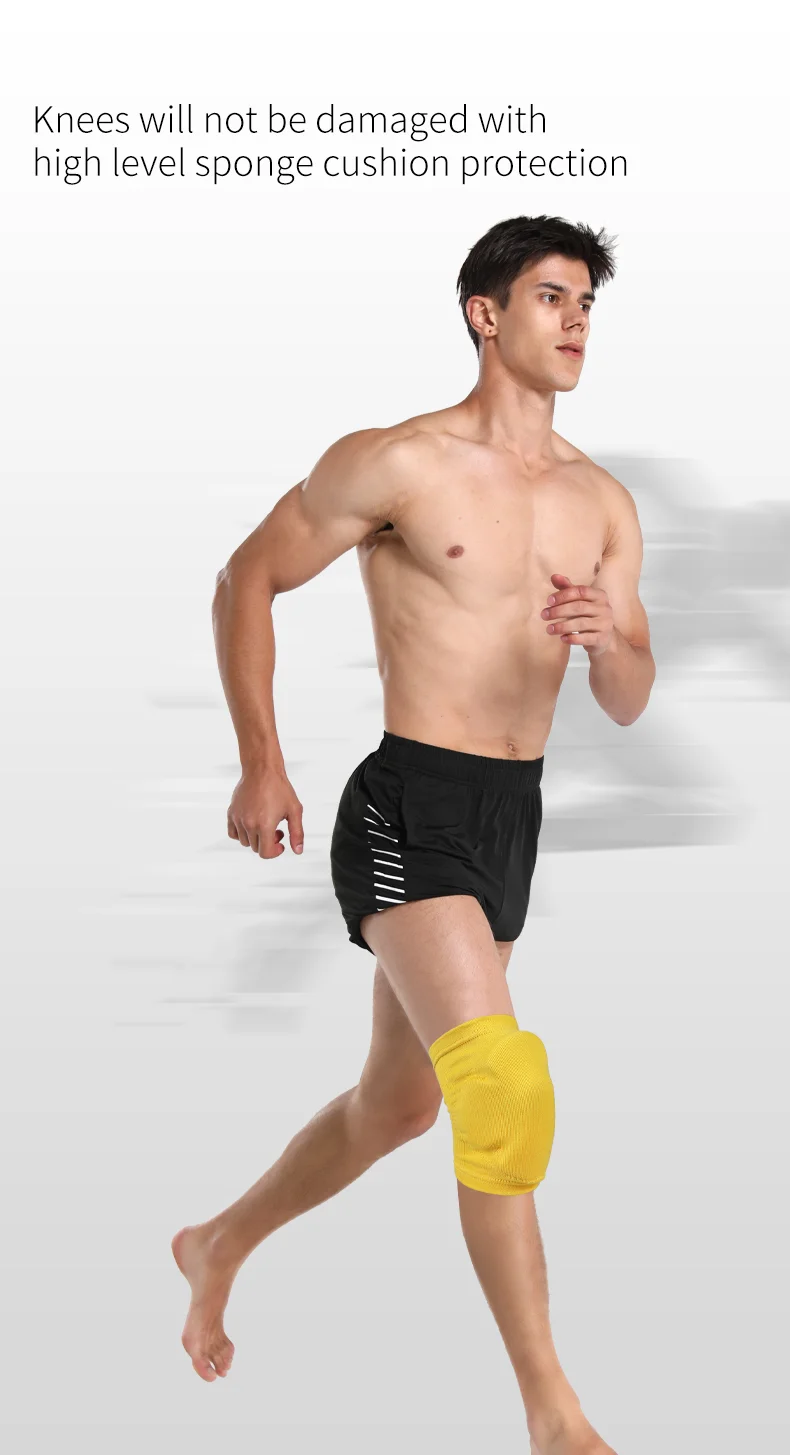 Volleyball Playing Elastic Sponge Knee Support Knee Pad