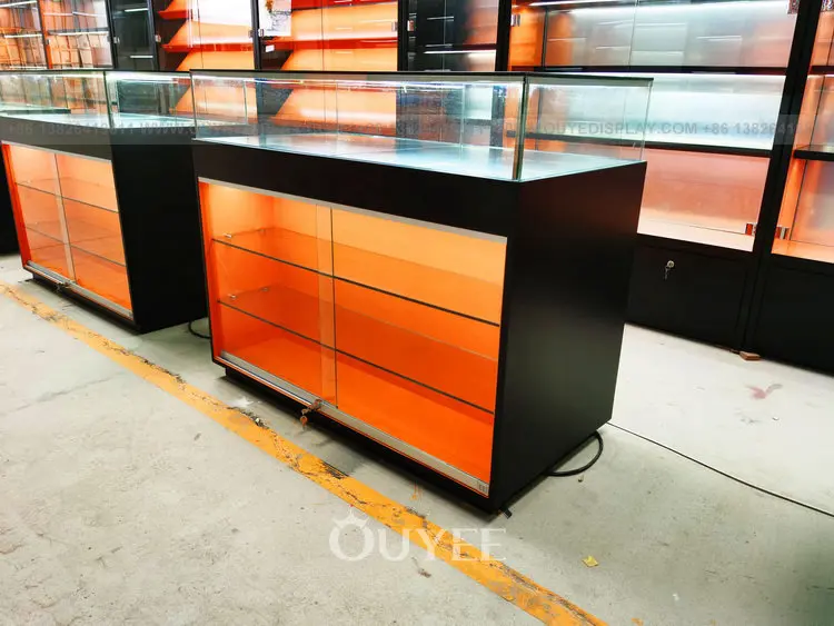 Factory Commercial Fixture Retail Cigar Shop Display Showcase 6 Feet ...