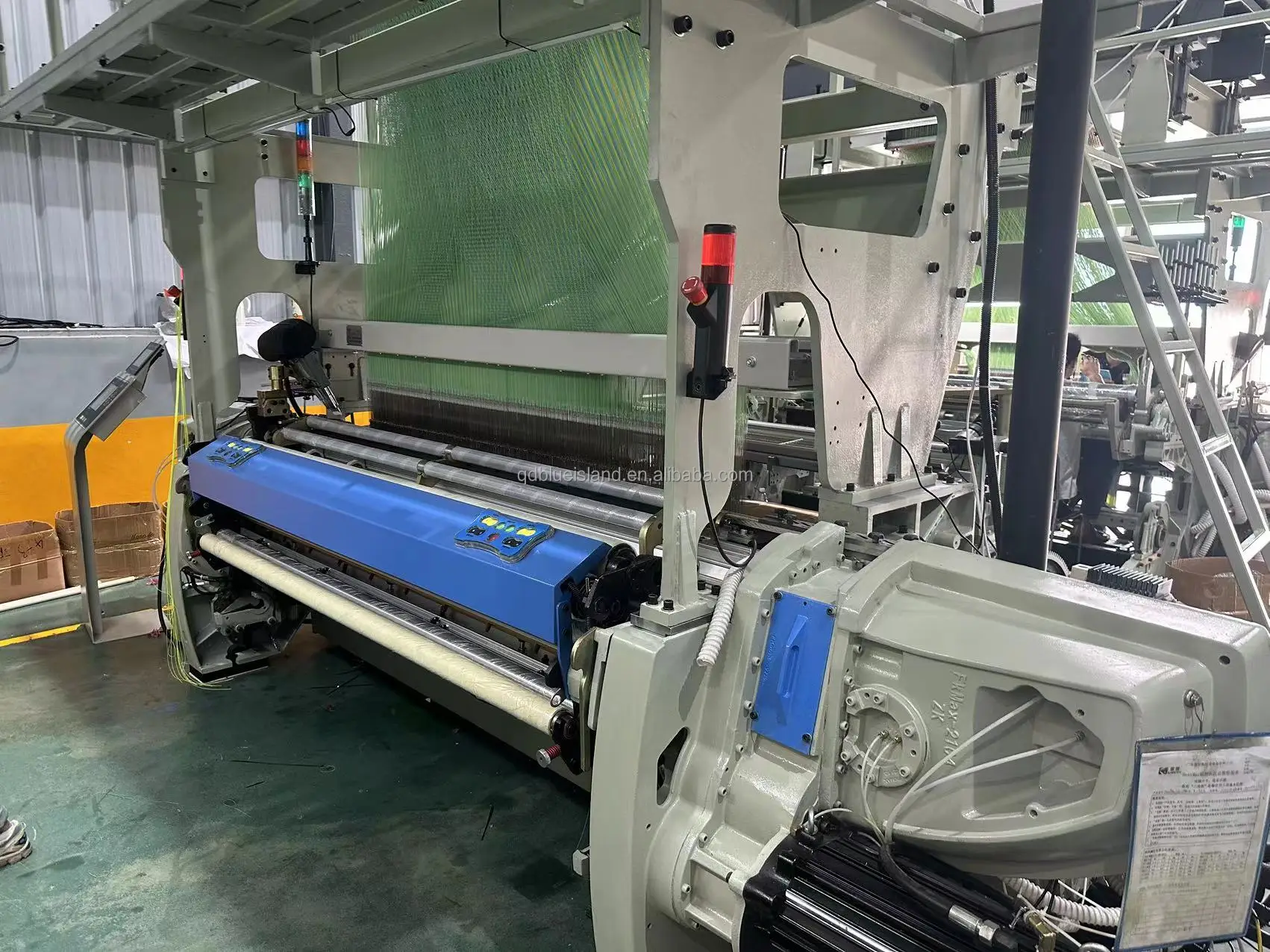 Jacquard Label Rapier Loom - Advanced Fabric Weaving Machine