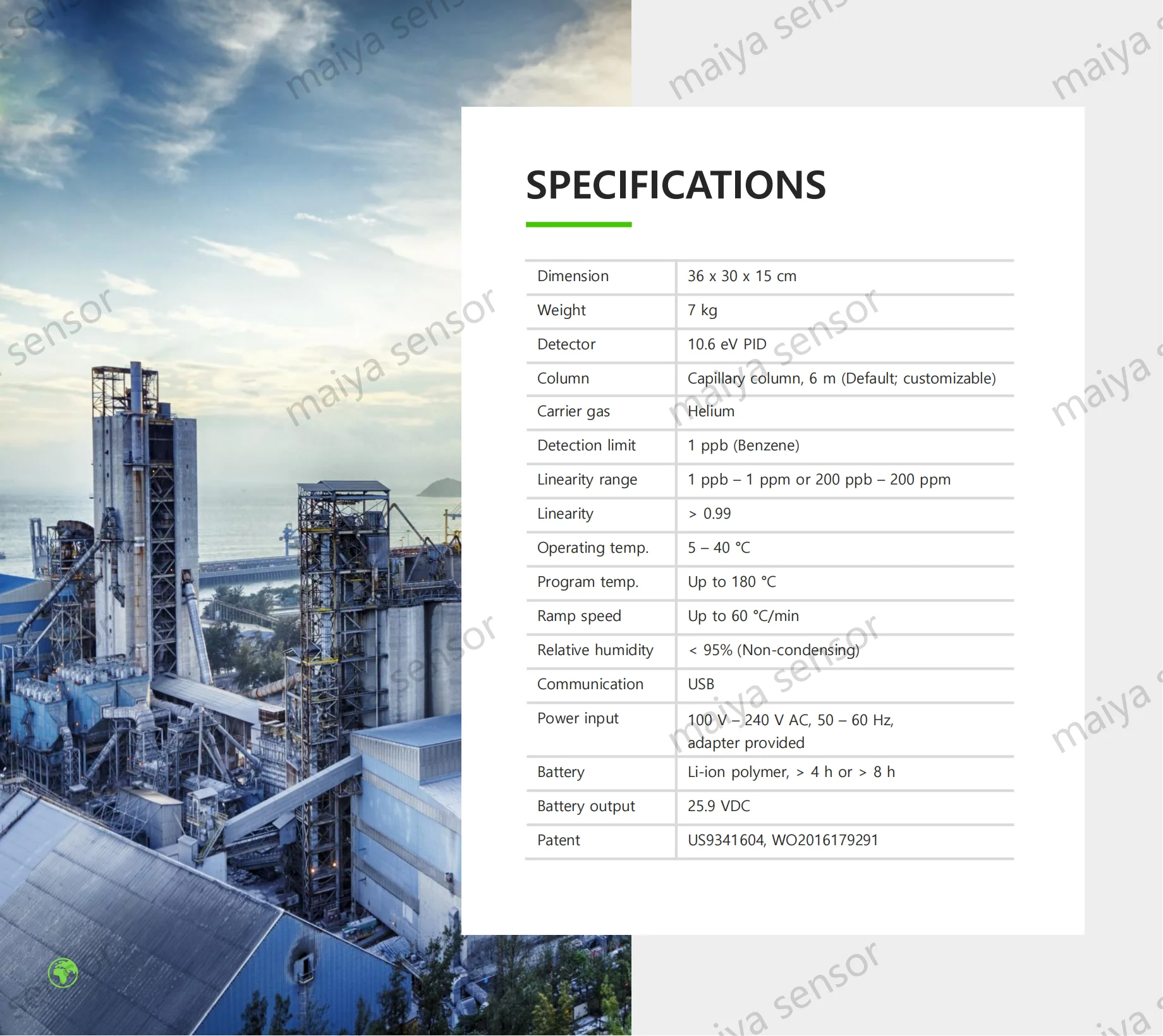 Máy Đo Sắc Ký Khí Cầm Tay Phân Tích Nhanh Cảm Biến Môi Trường Ppm Ppb – Công Xưởng Máy - Vật Tư ...