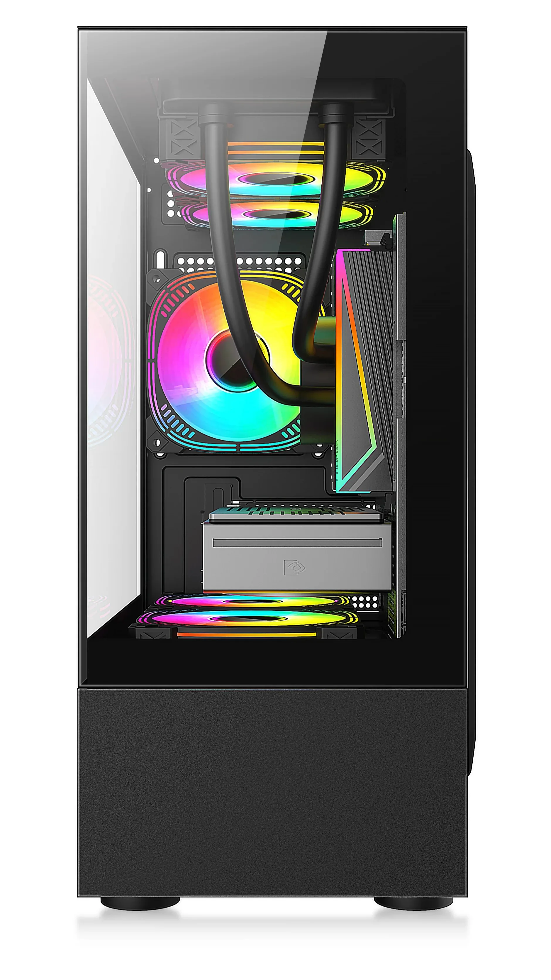 Ome Computer Case Set Desktop Pc Gaming Desktop Computer I7 All In One ...