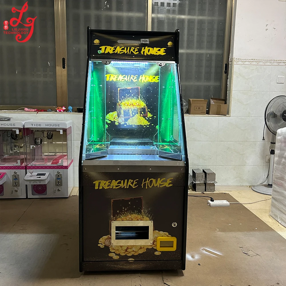 2024 Liejiang New Style Machine Coin Pusher Video Game Machine Metal ...