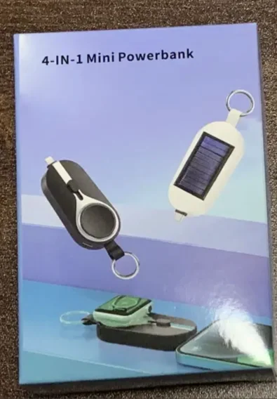 Hot Sale Mini Mobile Power Keychain Large Capacity 3000mah Power Bank ...