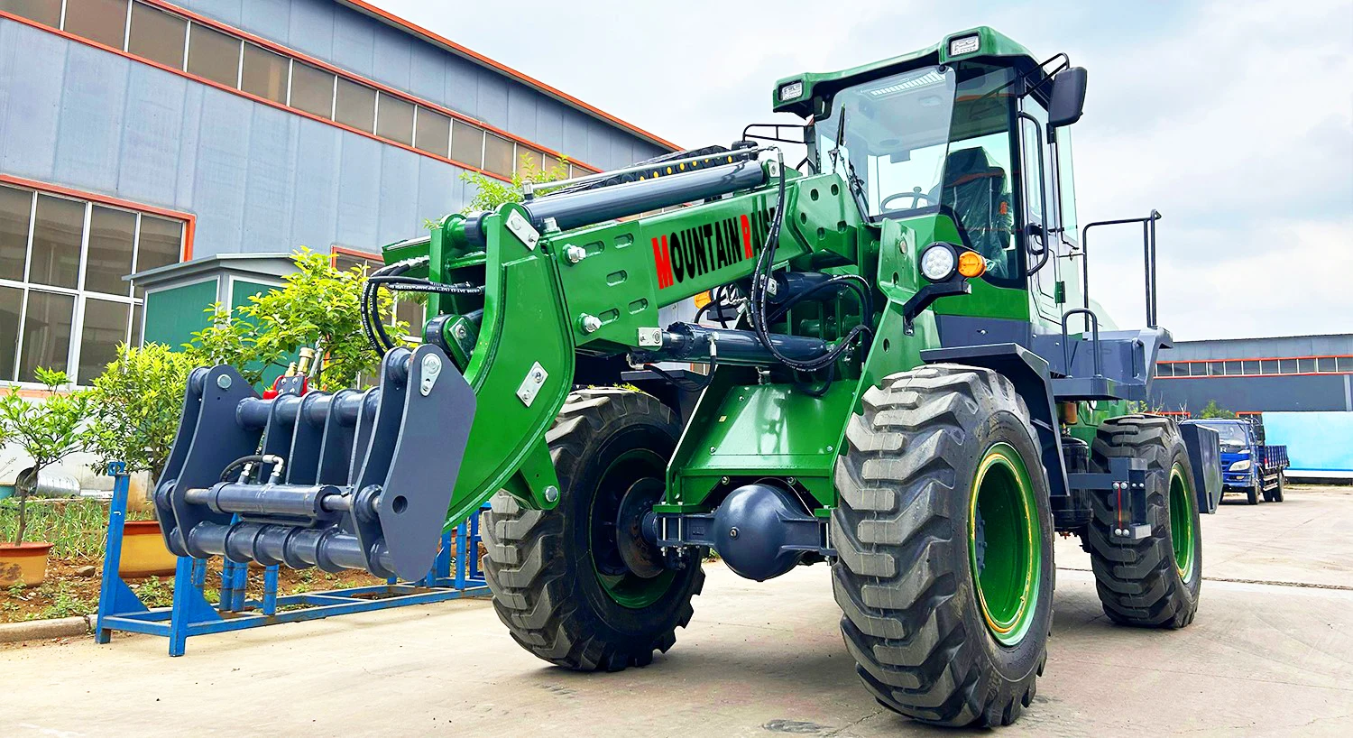 Chinese 3ton Payload Front End Loader Hydraulic Weichai Engine ...