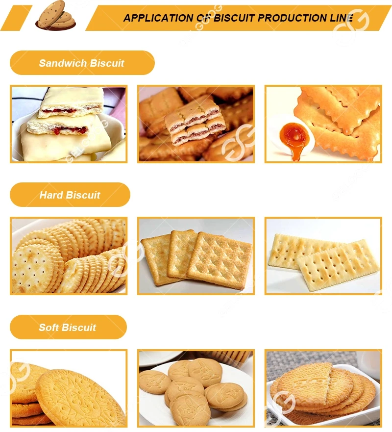 Small Capacity Sandwich Thin Biscuit Make Machine