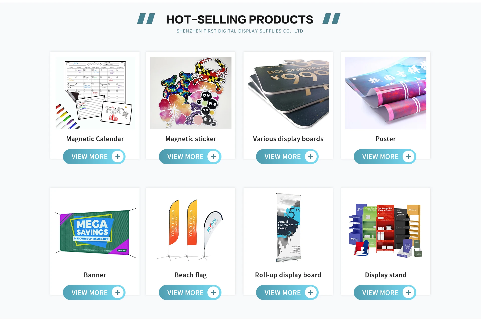 Company Overview - Shenzhen First Digital Display Supplies Co., Ltd.