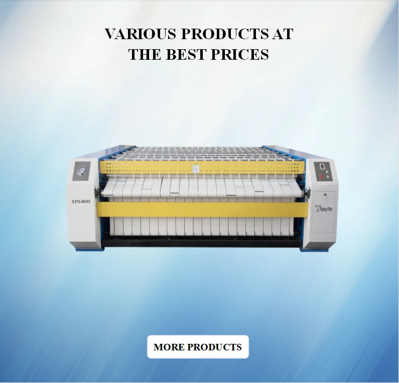 Industrial Laundry Mangle - High Efficiency Ironing Machine