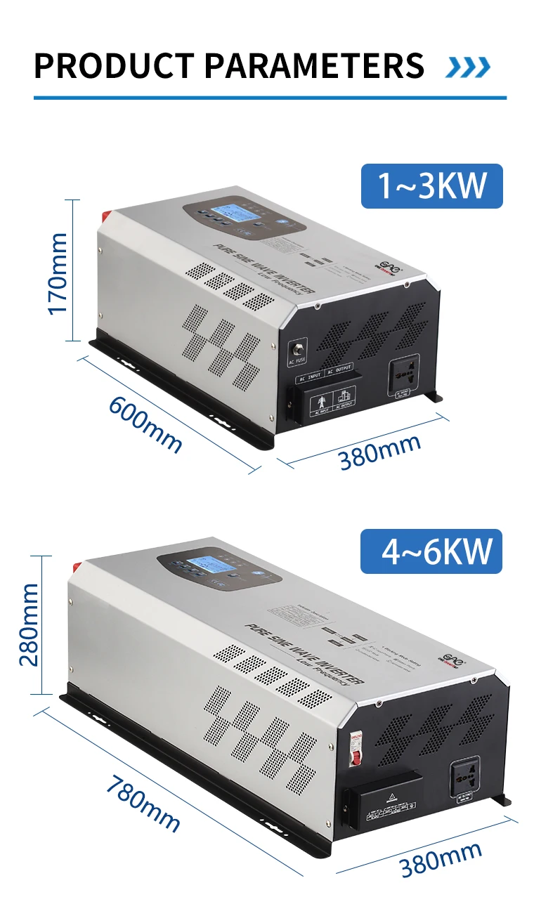 24v Solar Inverter 1000w Hybrid Mppt Charge Controller Off Grid Solar Inverter For Solar Energy ...