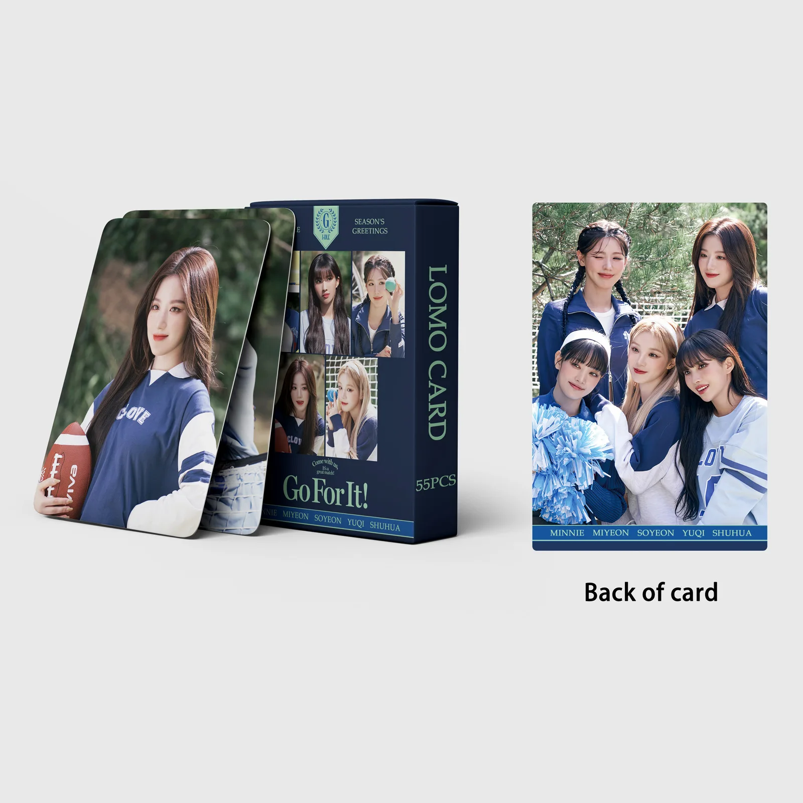 Kpop 55pcs/box Gidle 2024 Season's Greetings Photocard Lomo Card Photo Card - Buy Photocard,Lomo ...
