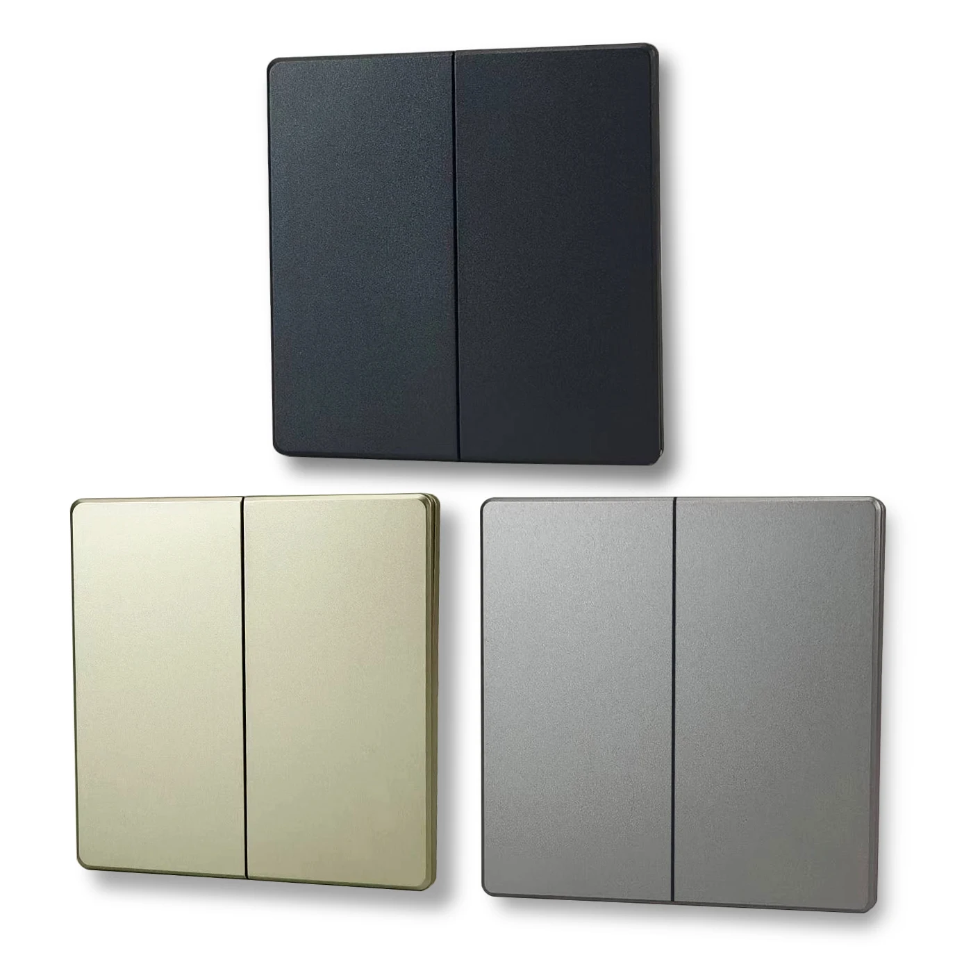 Light Switch Wholesaler Sale Cheap 86 Type Plastic Pc Material Golden ...