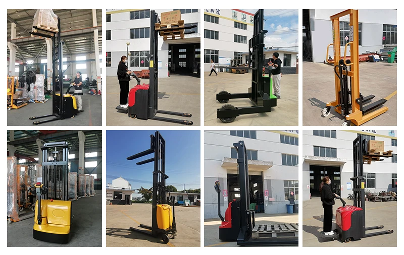 Forklift 4 Way Reach Stacker Four Direction 1.5t 2t 2.5t Electric Reach ...
