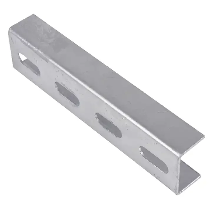 C Channel Steel Rail Roof-mounted Solar Mounting System Solar Rail ...