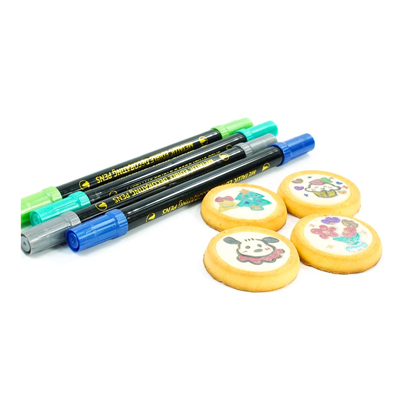 Metallic Edible Ink Markers Edible Pens Food Grade Markers for ...