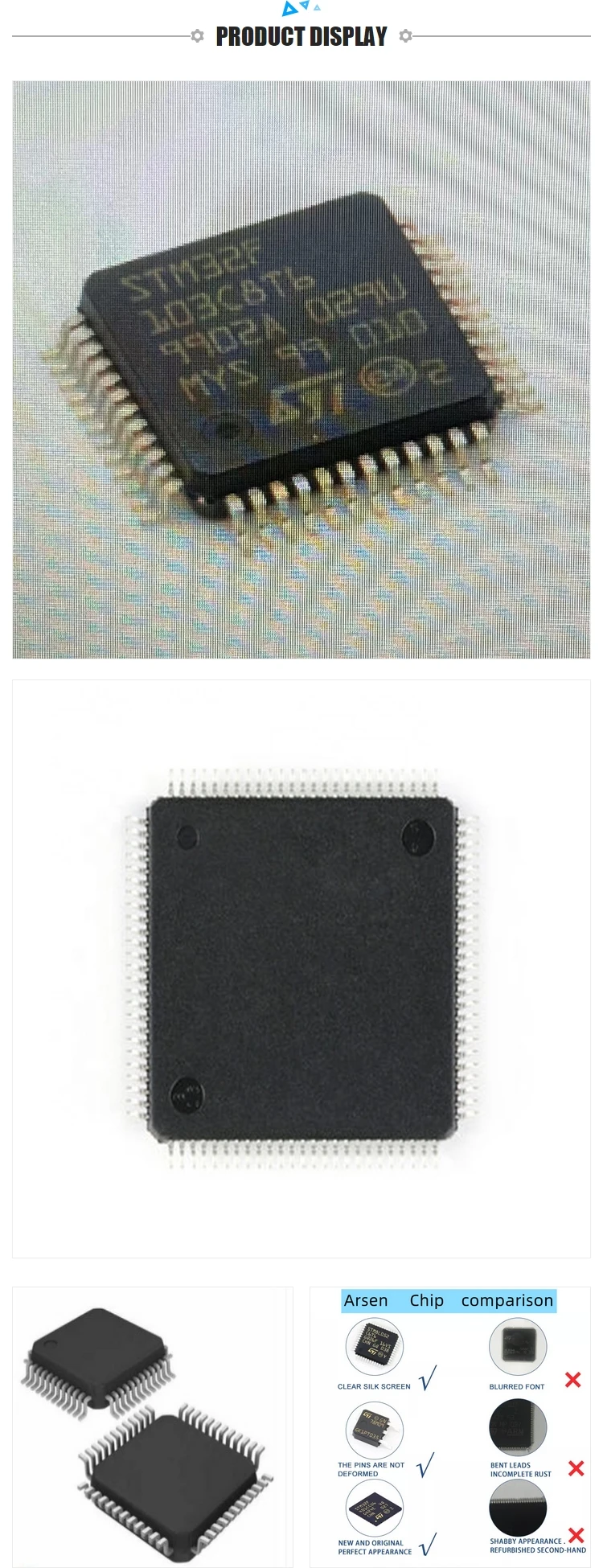 Brand New Stm32f103c8t6 Cortex M3 Stm32 Arm With High Quality Buy Stm32f103c8t6 Arm Cortex M3