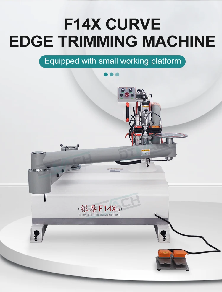 Dtmach F14x Curve Straight Line Edge Banding Machine Curve Edge Bander ...