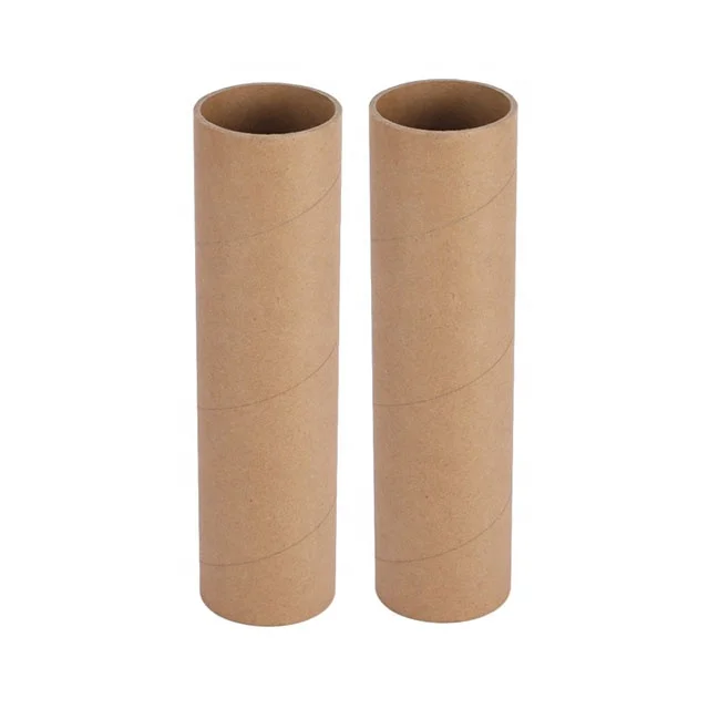 Bobbin Core Paper Rolls - Recycled Kraft for Household Use