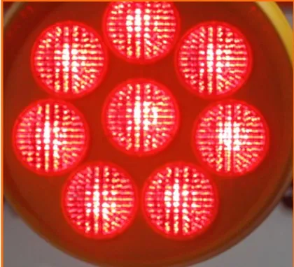 Traffic Warning Lights Sunflower Lights Solar Led Round Flash Traffic ...