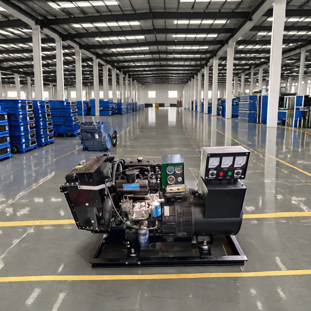 10KW 15KW 20KW 30KW Diesel Generator Single Phase Three Speed 1500rpm ...